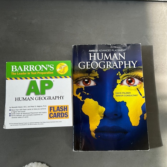 Other | Ap Human Geo Book Flash Cards | Poshmark